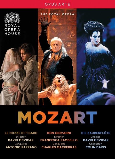 Wolfgang Amadeus Mozart: 3 Opera (Royal Opera House Covent Garden) - DVD | 8094780115070